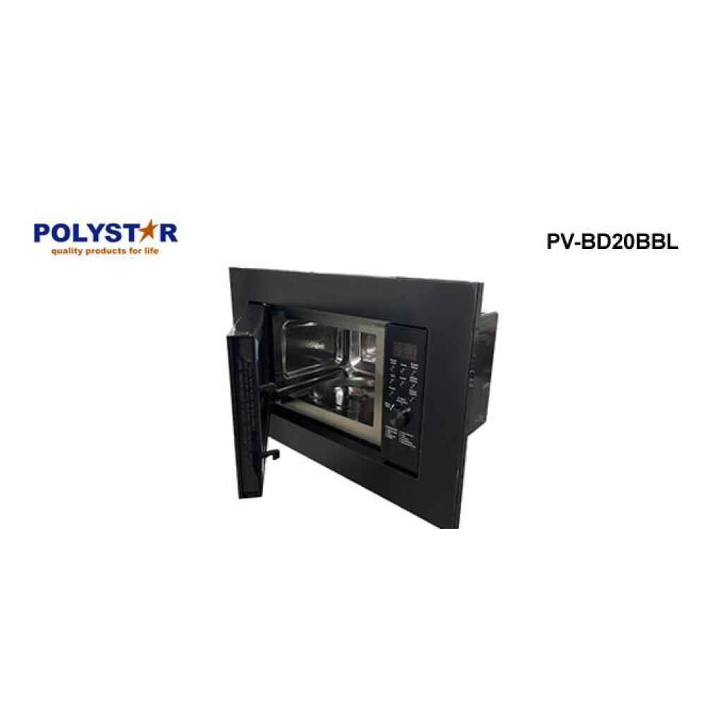 Polystar 25 Liters Built-In Stainless Steel Microwave with Grill and ...