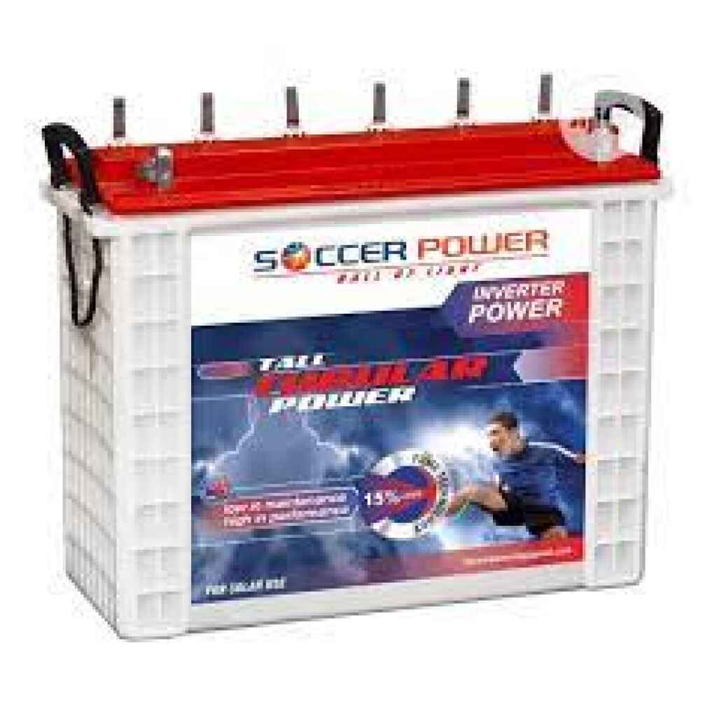 Soccer Power Tall Tabular Power Battery For Inverter 12V/220AH | SP ...